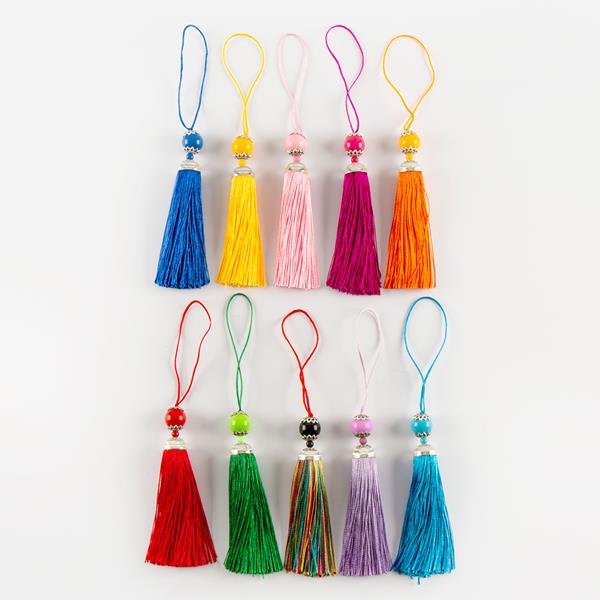 Luxury Tassels Pack of 10 – Handmade by Hayley